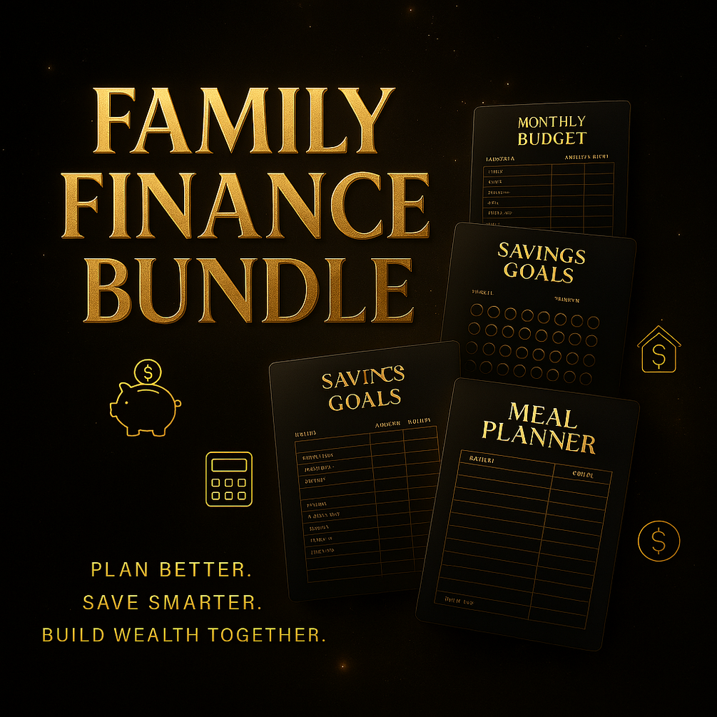 The Family Finance Bundle — Budget Smarter. Live Better.