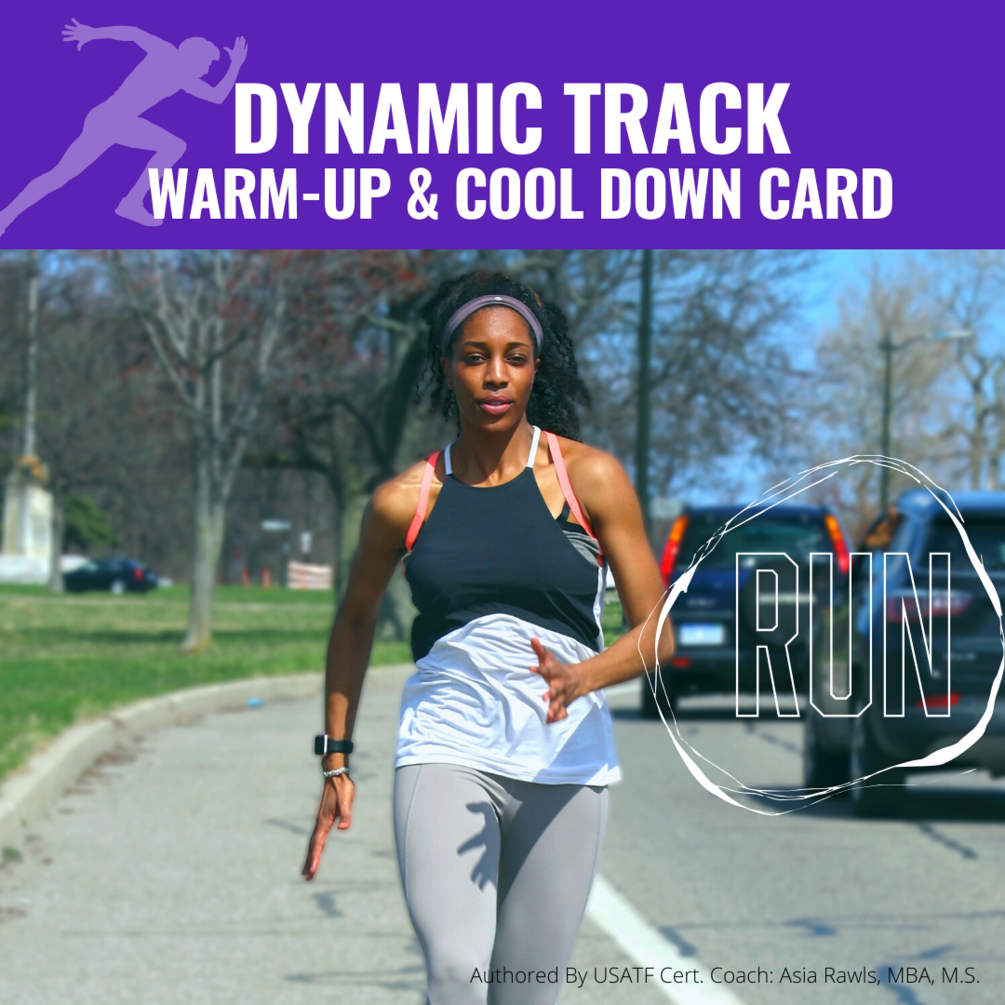 Dynamic Track Warm-up & Cool-Down Card