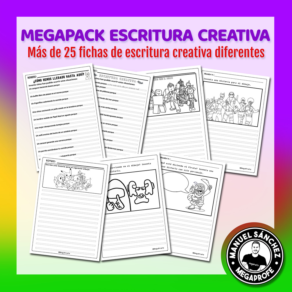 MegaPack escritura creativa