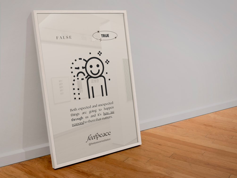 True - False | DIGITAL Art Print