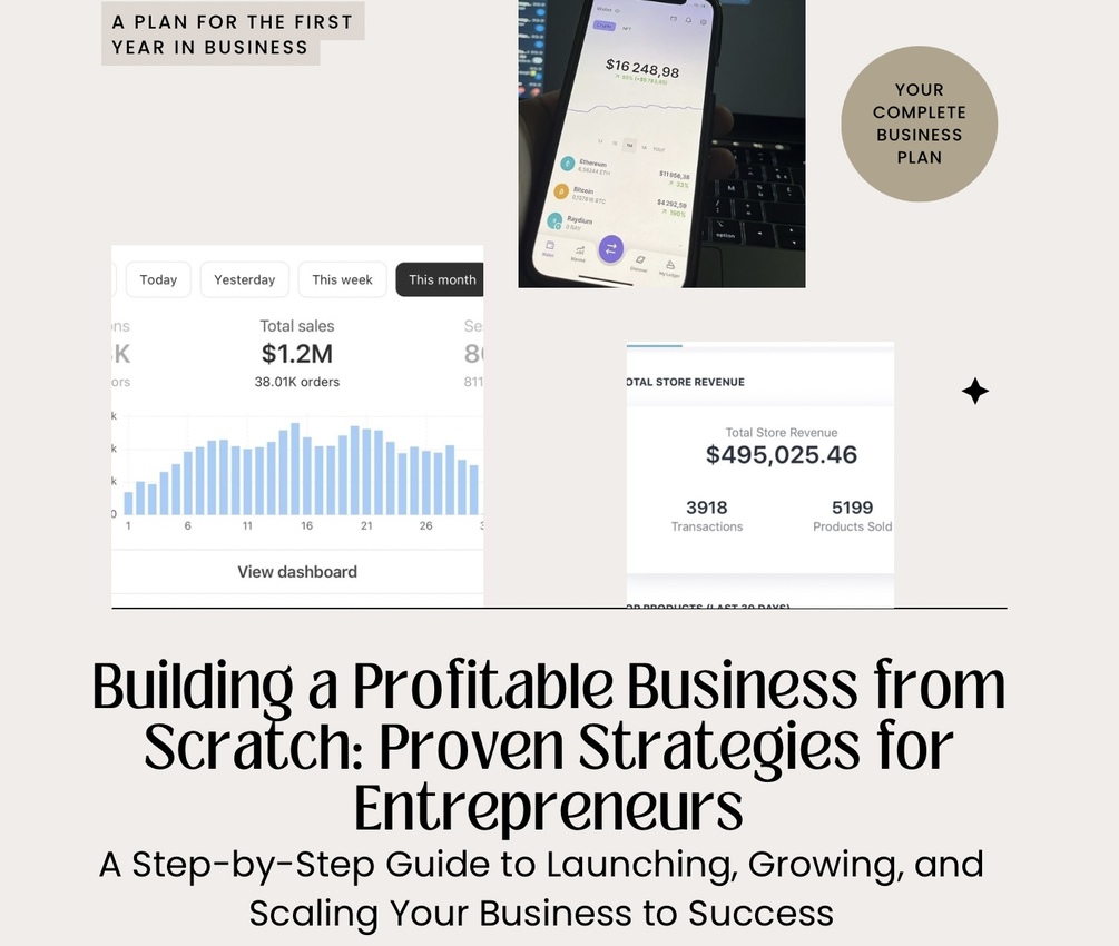 🧠Your Ultimate Step-by-Step Guide to Launching, Growing, and Scaling a Successful Business📚