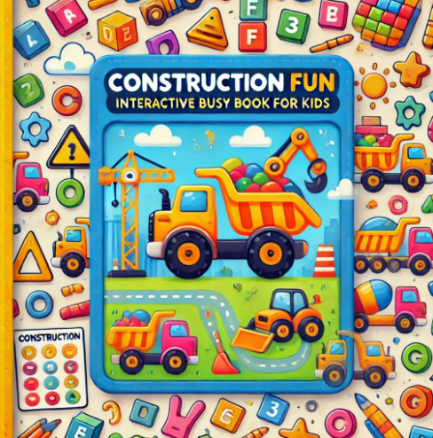 Construction Fun: Interactive Busy Book for Kids