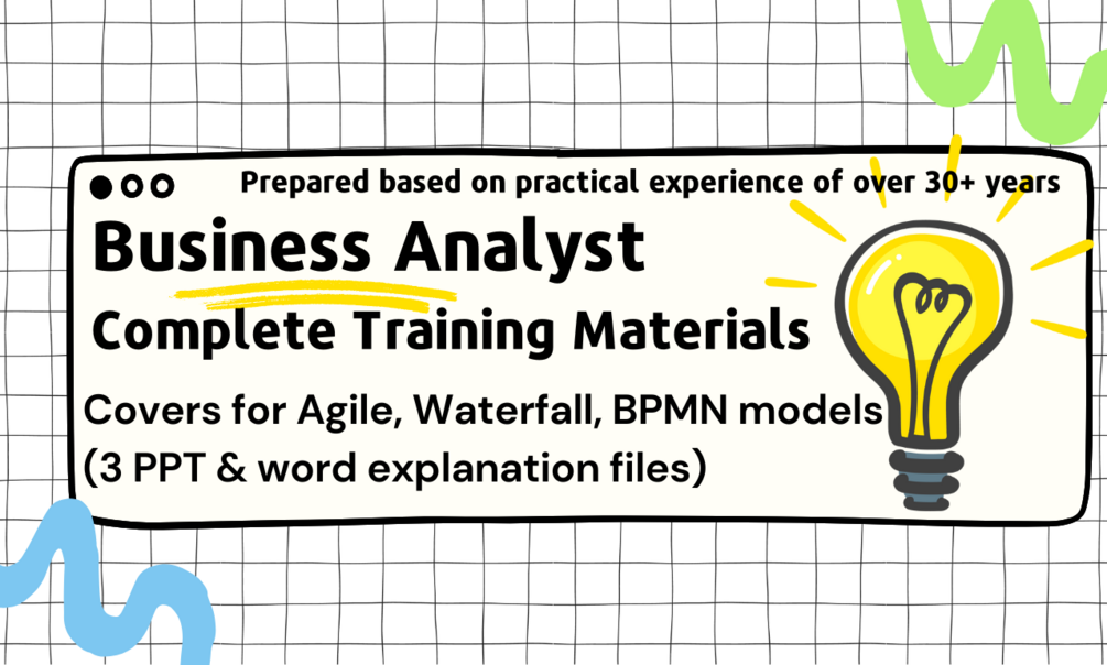 Business Analyst - Complete Training Materials