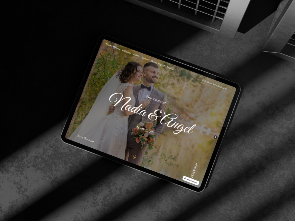 Vow and Beyond | Weddign invitation Template