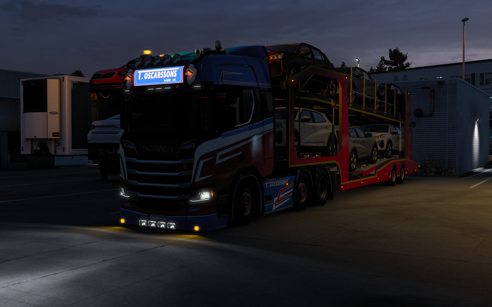 T - OSCARSSONS Skin | SCANIA R & S NEWGEN ETS2 v1.55 and above