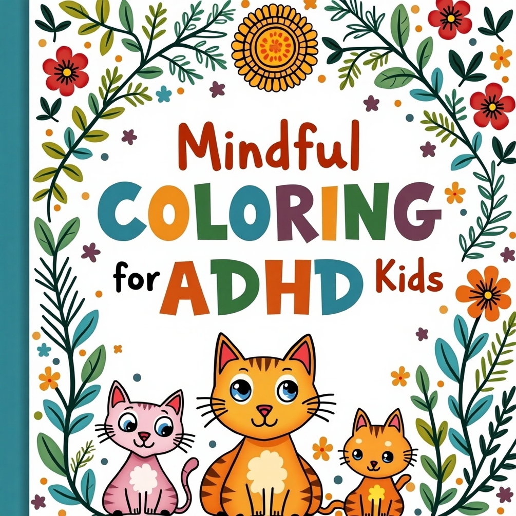 Mindful coloring for ADHD Kids