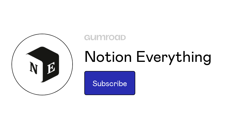 Notion Everything