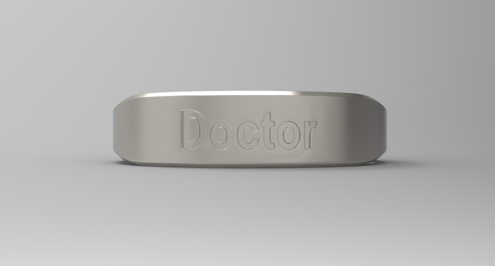 Doctor Ring Female Platinum