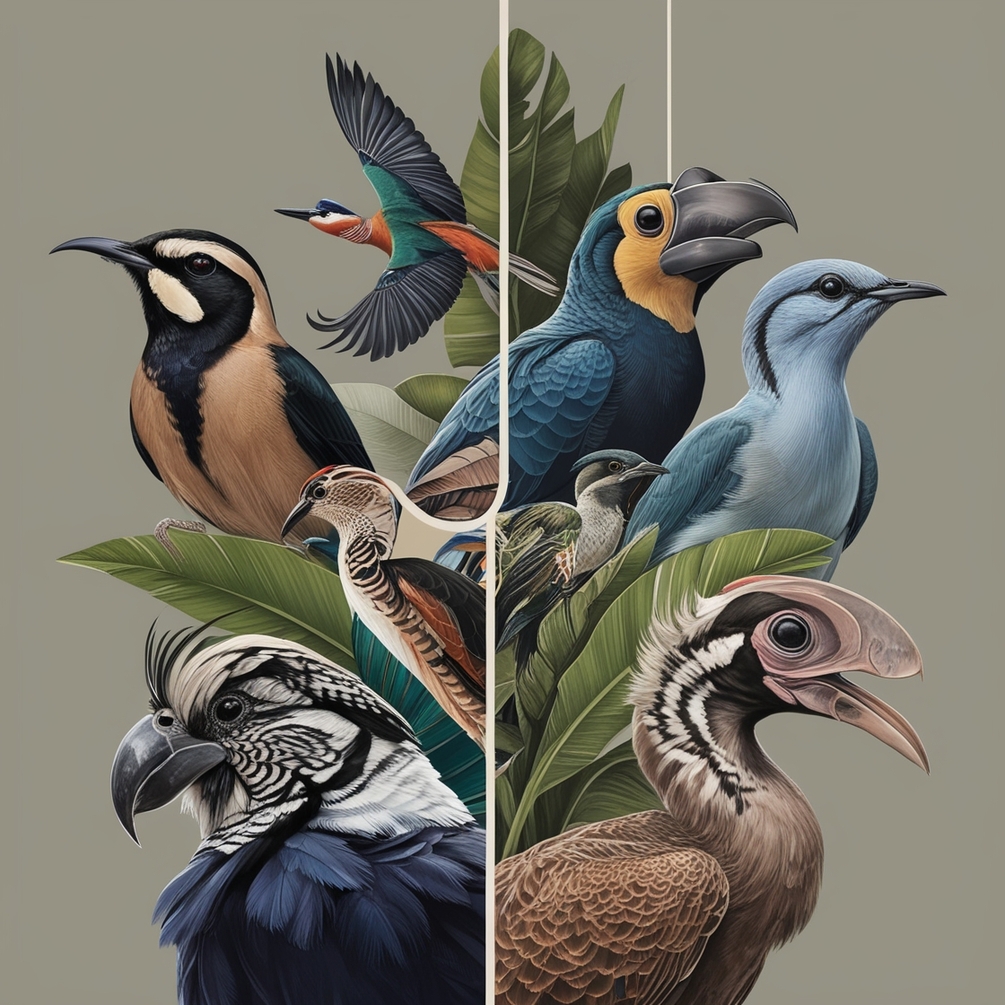 🎉🎉 compelling and attractive image of birds🦅🦜#bird craft#bird expression