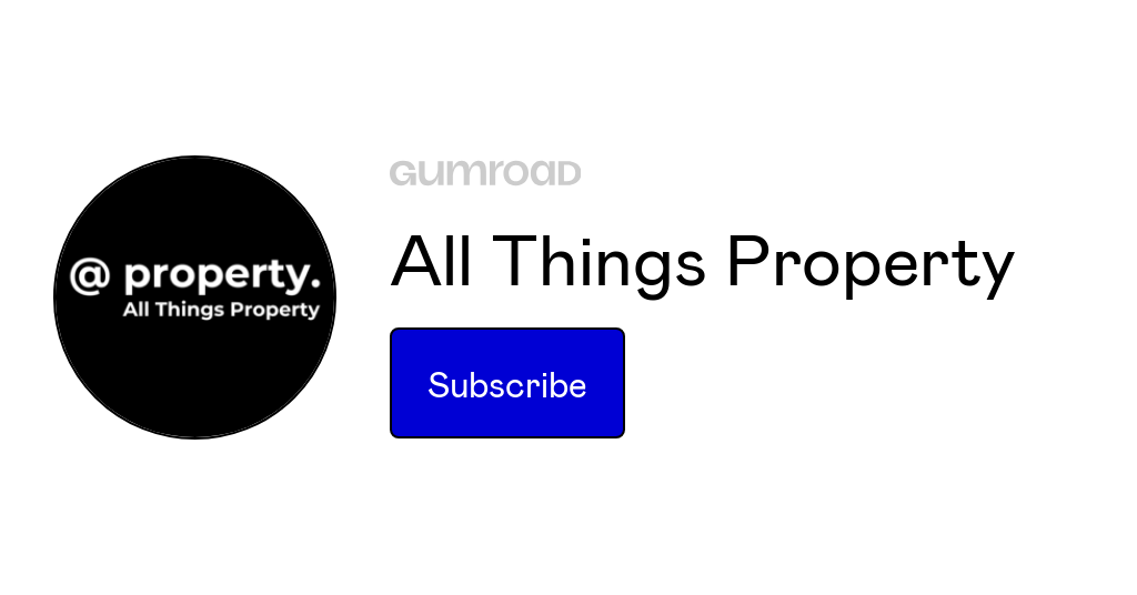 All Things Property