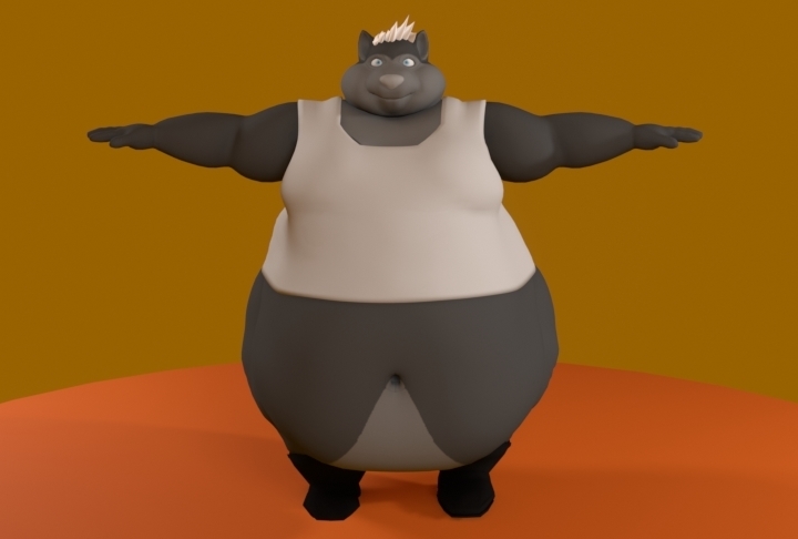 Bruce the Wolf - VRChat Avatar