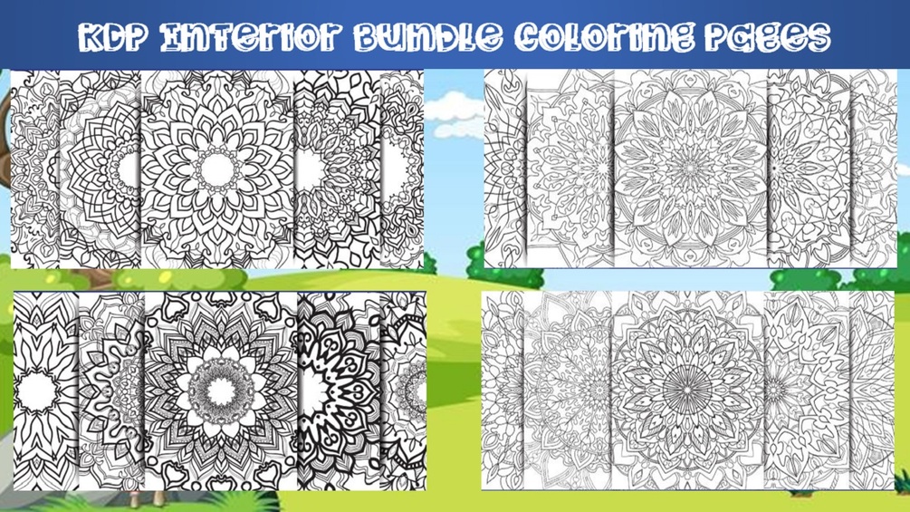 KDP Interior Bundle Coloring Pages