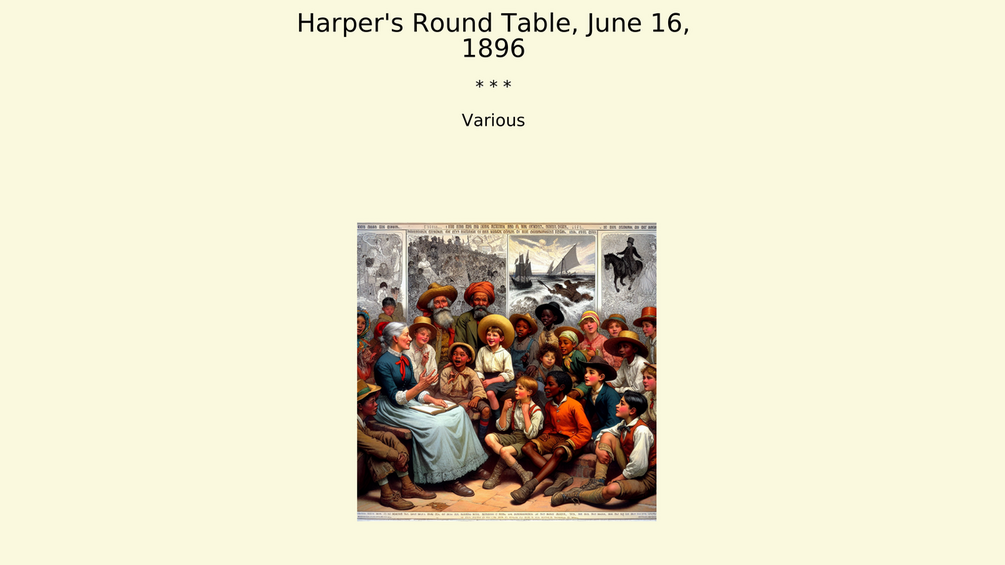 Harper's Round Table, June 16, 1896