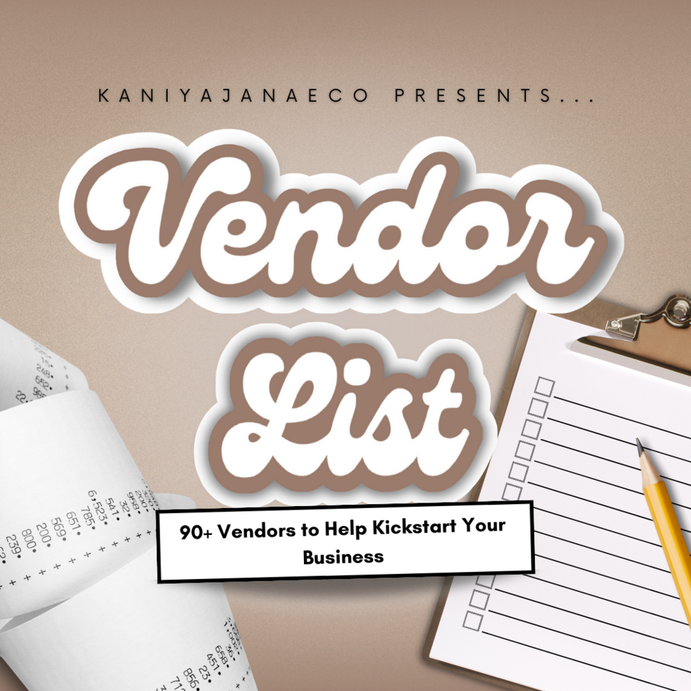 Vendors List