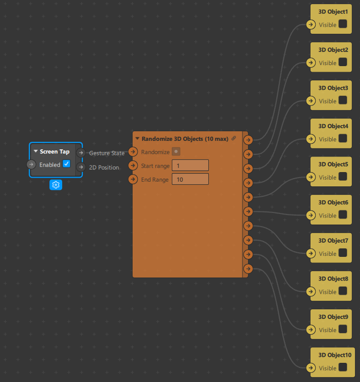 Randomizer for 3D Objects [Spark AR]