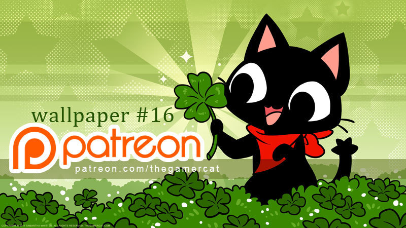 The GaMERCaT Patreon Wallpaper Pack 16
