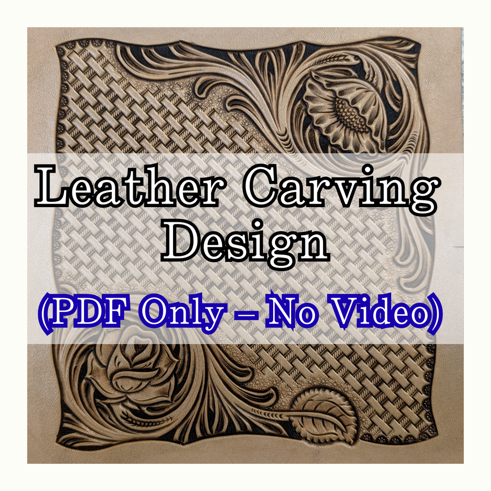 【Carving Design Only】Sheridan Style Leather Carving Design (PDF)