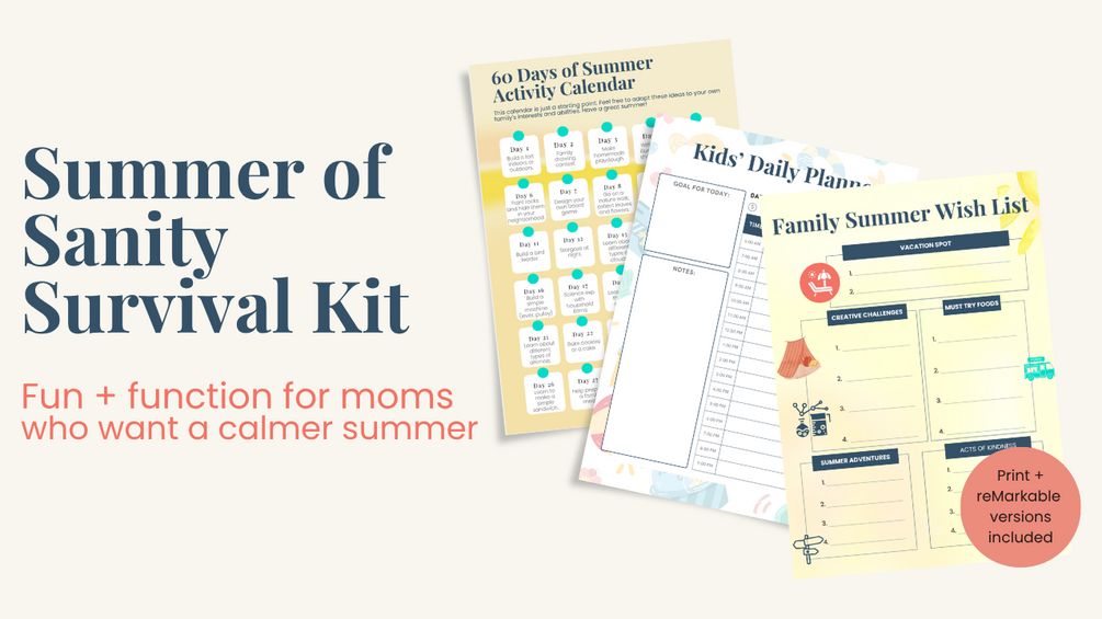 Summer of Sanity Survival Kit - reMarkable Edition