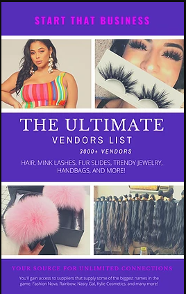 THE ULTIMATE VENDORS LIST