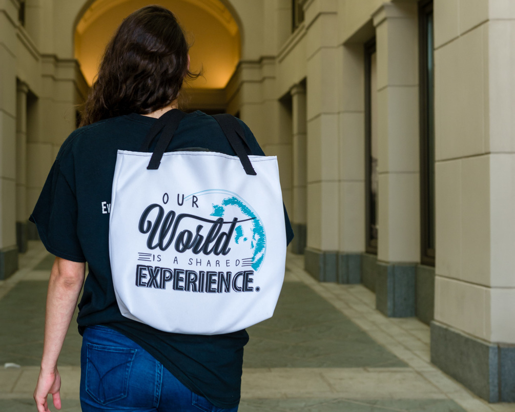 Tote Bag - Our World is a Shared Experience