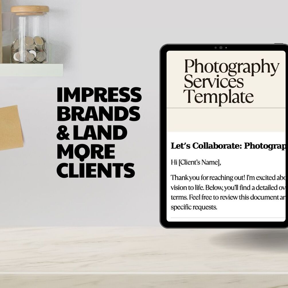 The Ultimate Photography Services Template – Impress Brands & Land More ...
