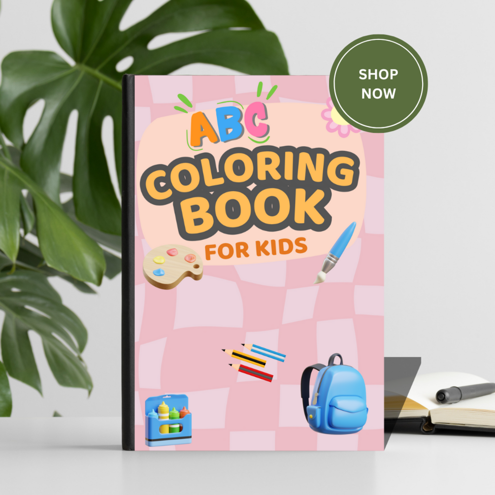Objects ABC Coloring Book For Kids