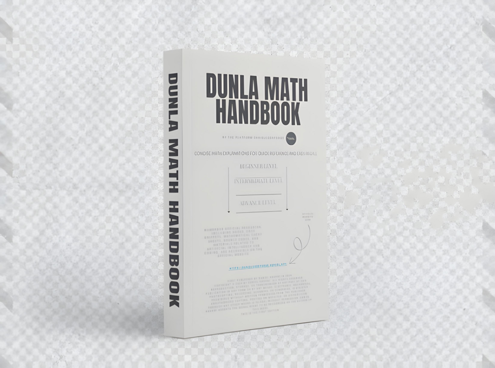 Dunla Math Handbook First Edition (2024) Authored by Daniel Hashmi ...