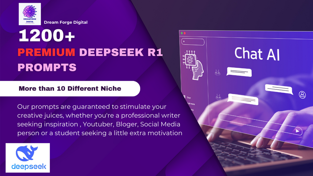 1200+ DeepSeek R1 Prompts