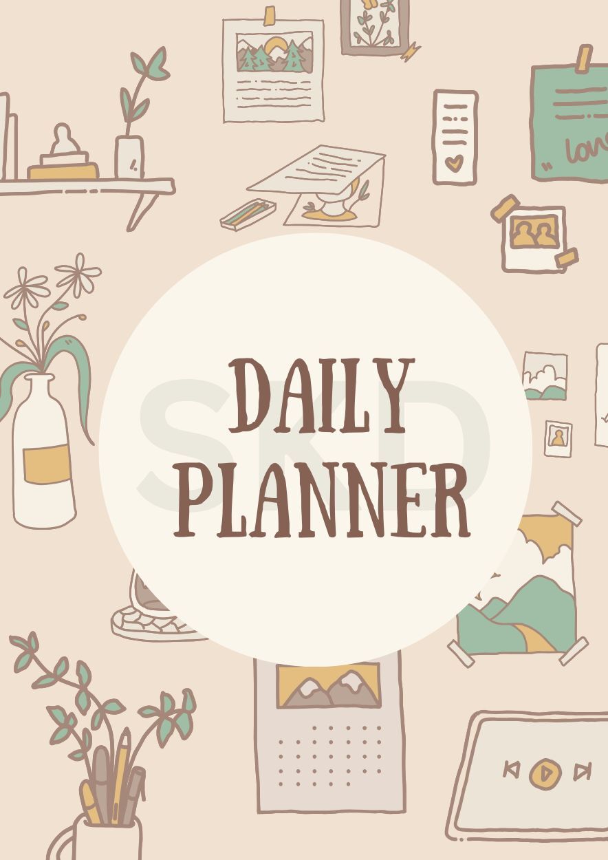 Colorful Daily ,Weekly & Monthly Planner PDF – Stay Organized & Motivated!