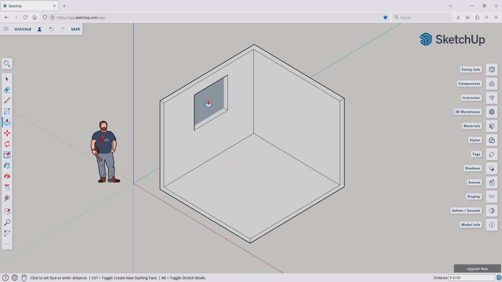Isometric Art with SketchUp and Inkscape