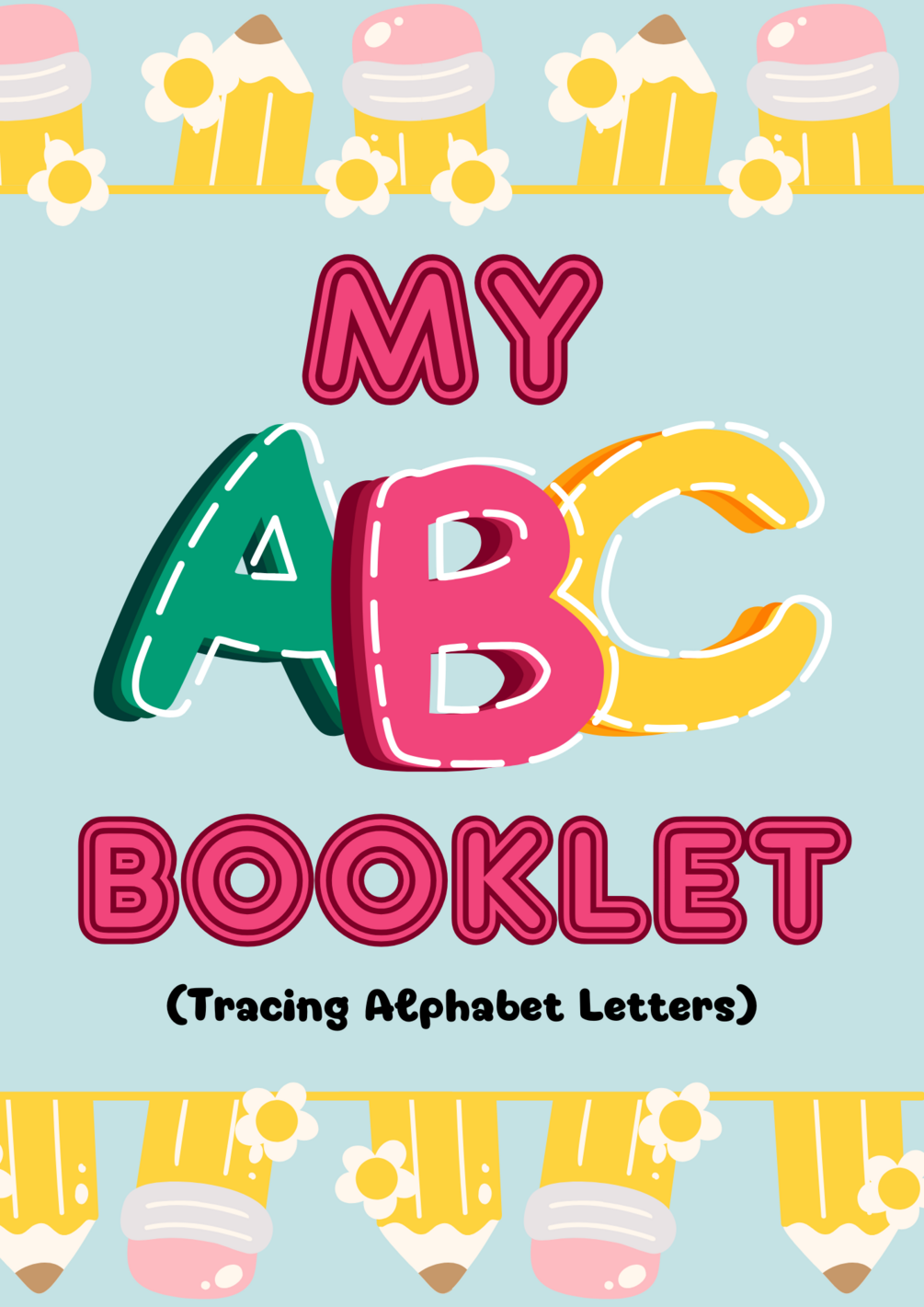 ABC Tracing Letters Booklet