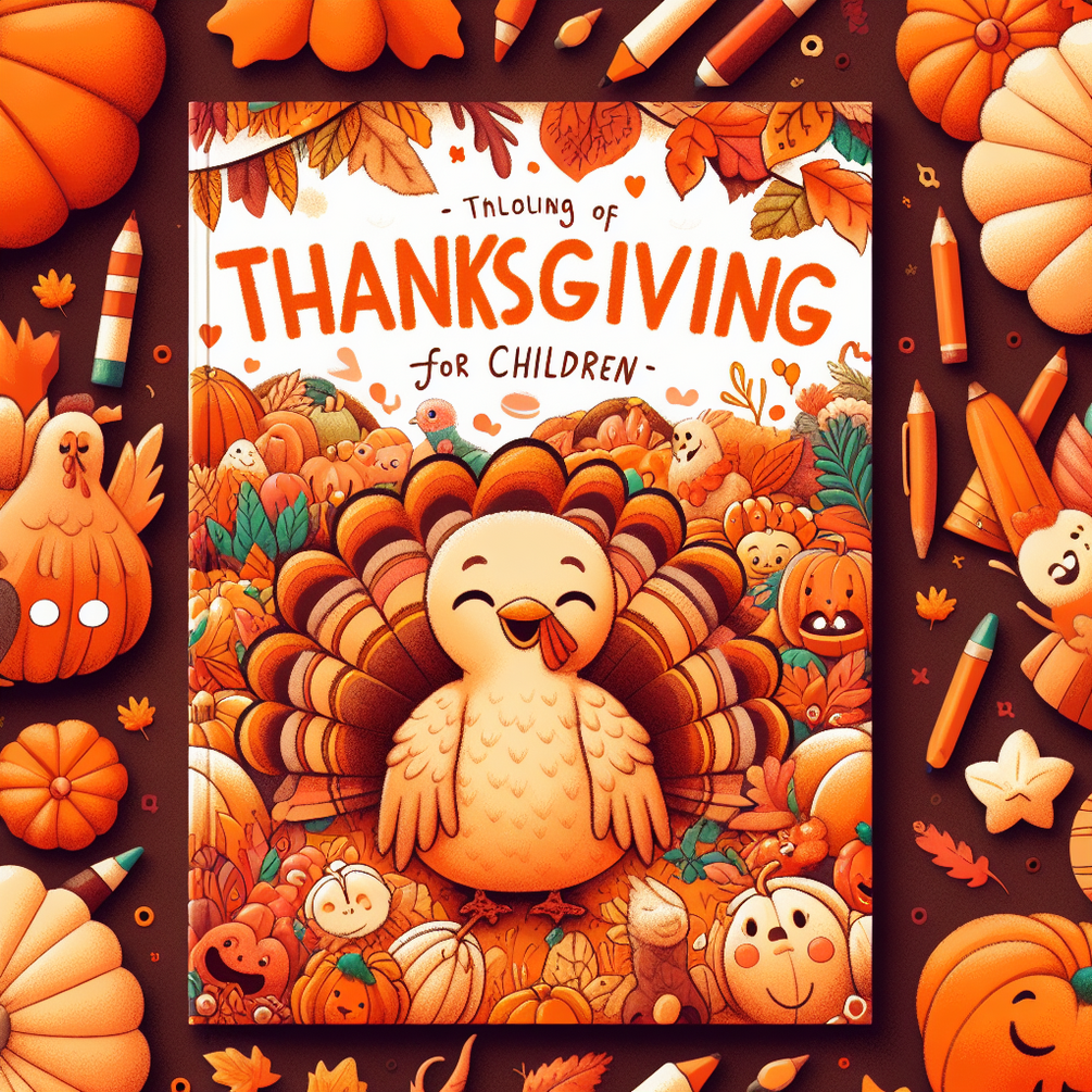 "Colorful Thanks": A Thanksgiving Coloring Adventure for Kids! 🌈🦃