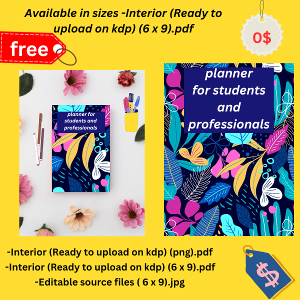 planner for students and professionals
