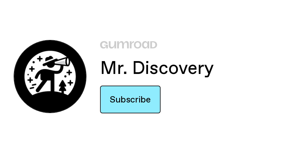 Mr. Discovery