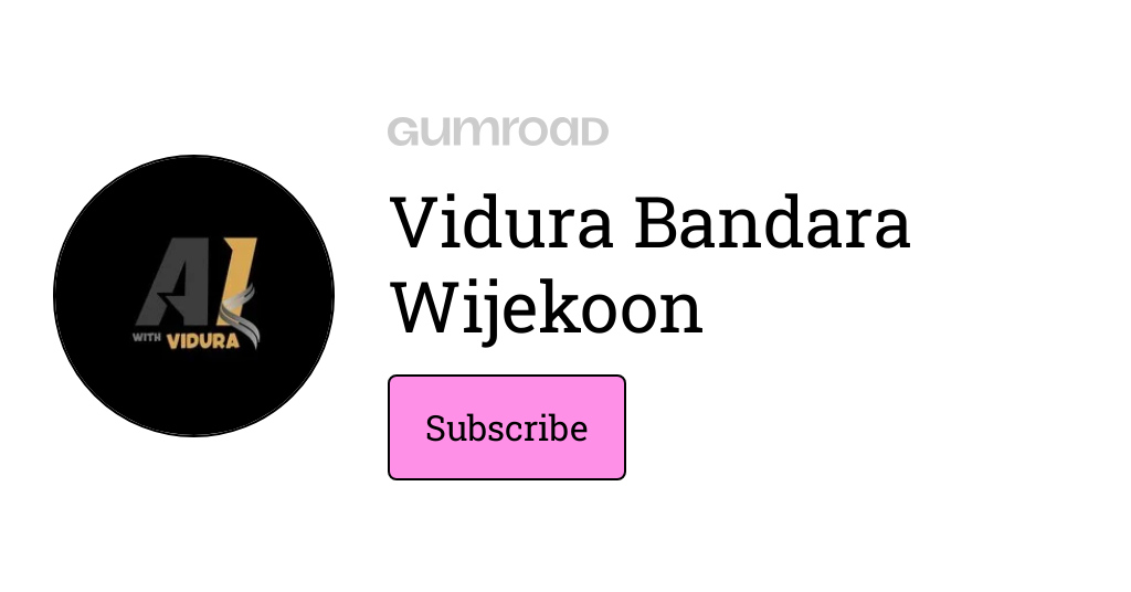 Vidura Bandara Wijekoon