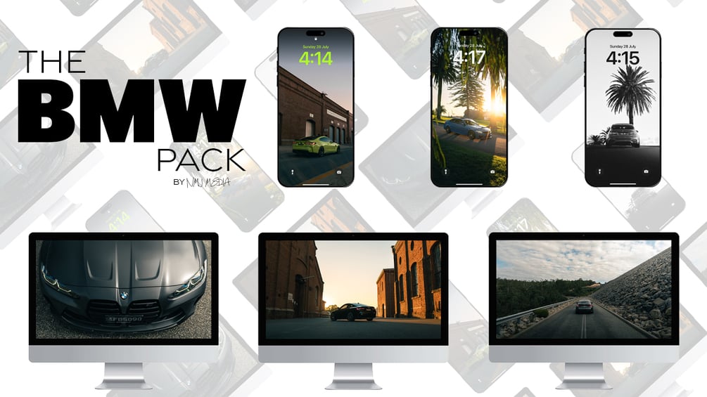 The BMW Pack - Free Wallpaper Pack By NMJ MEDIA