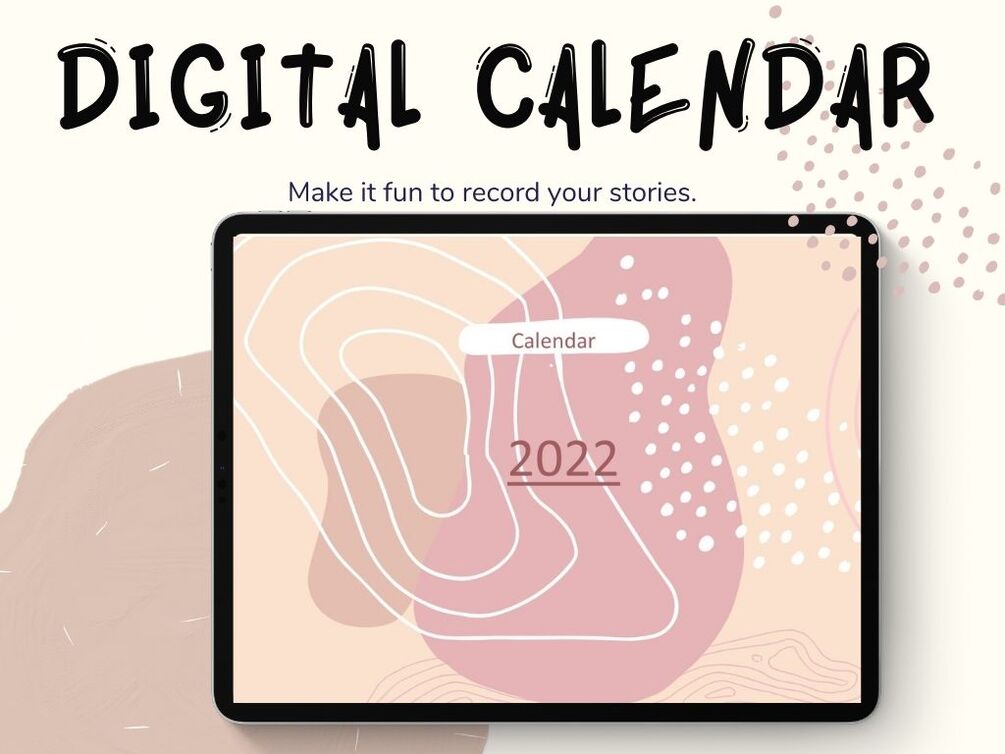 pink calendar 2022
