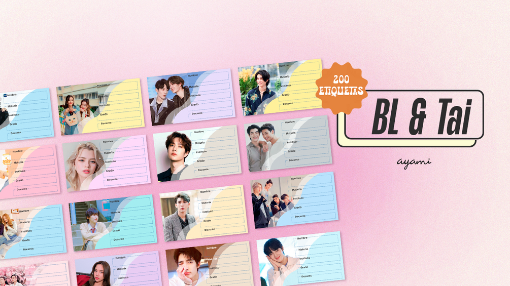 Etiquetas Bl y artistas Tai