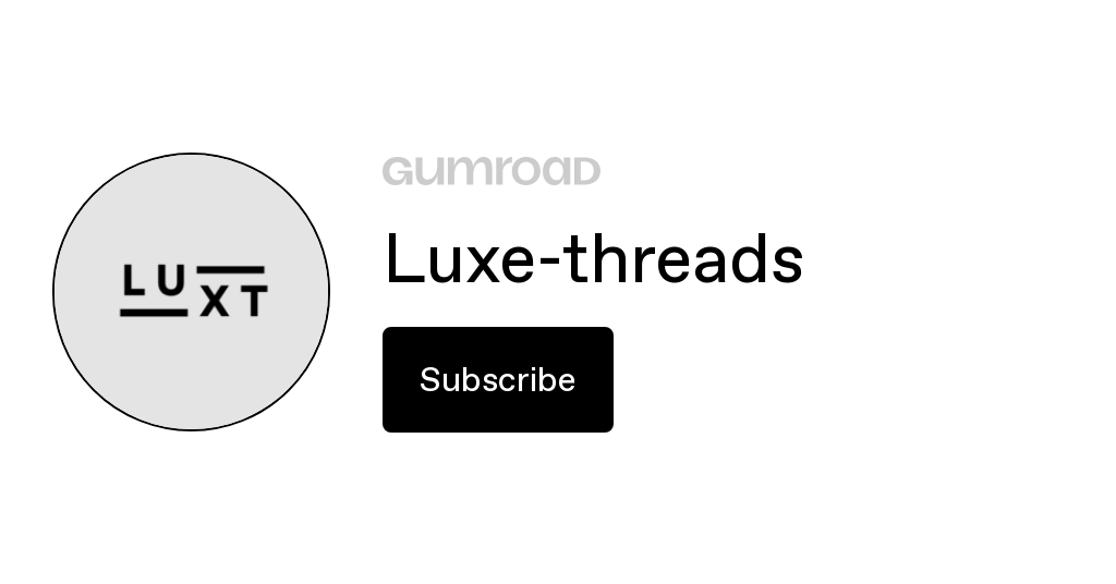 Luxe-threads
