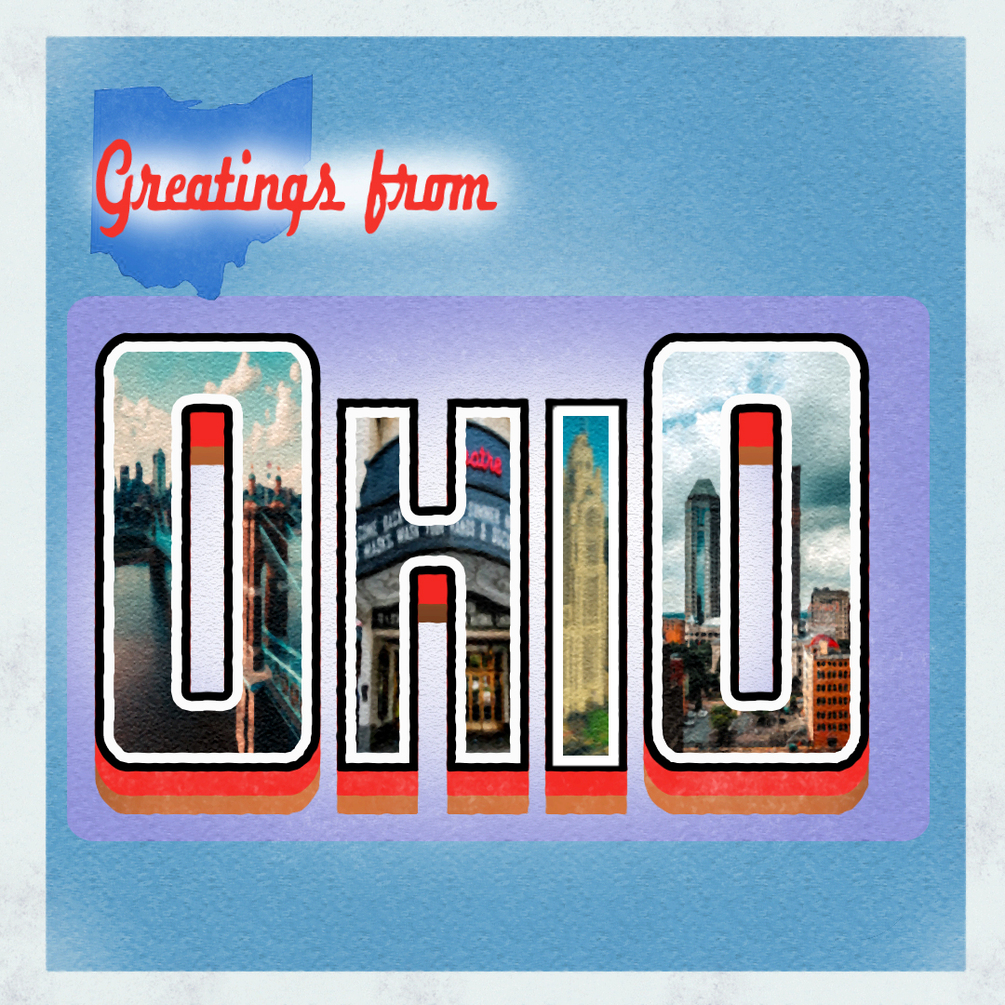Vintage postcard Ohio