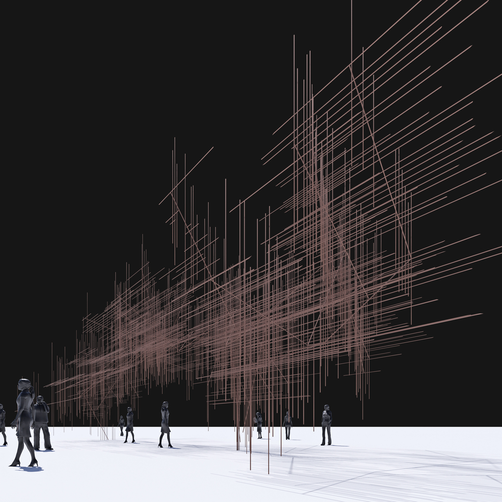 Extrusion Pavilion Blender3D Geometry Nodes