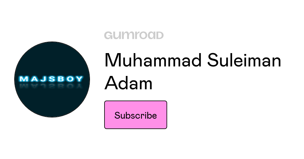 Muhammad Suleiman Adam
