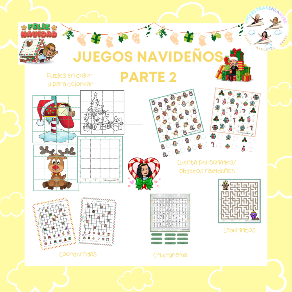 Juegos navideños. Parte 2.