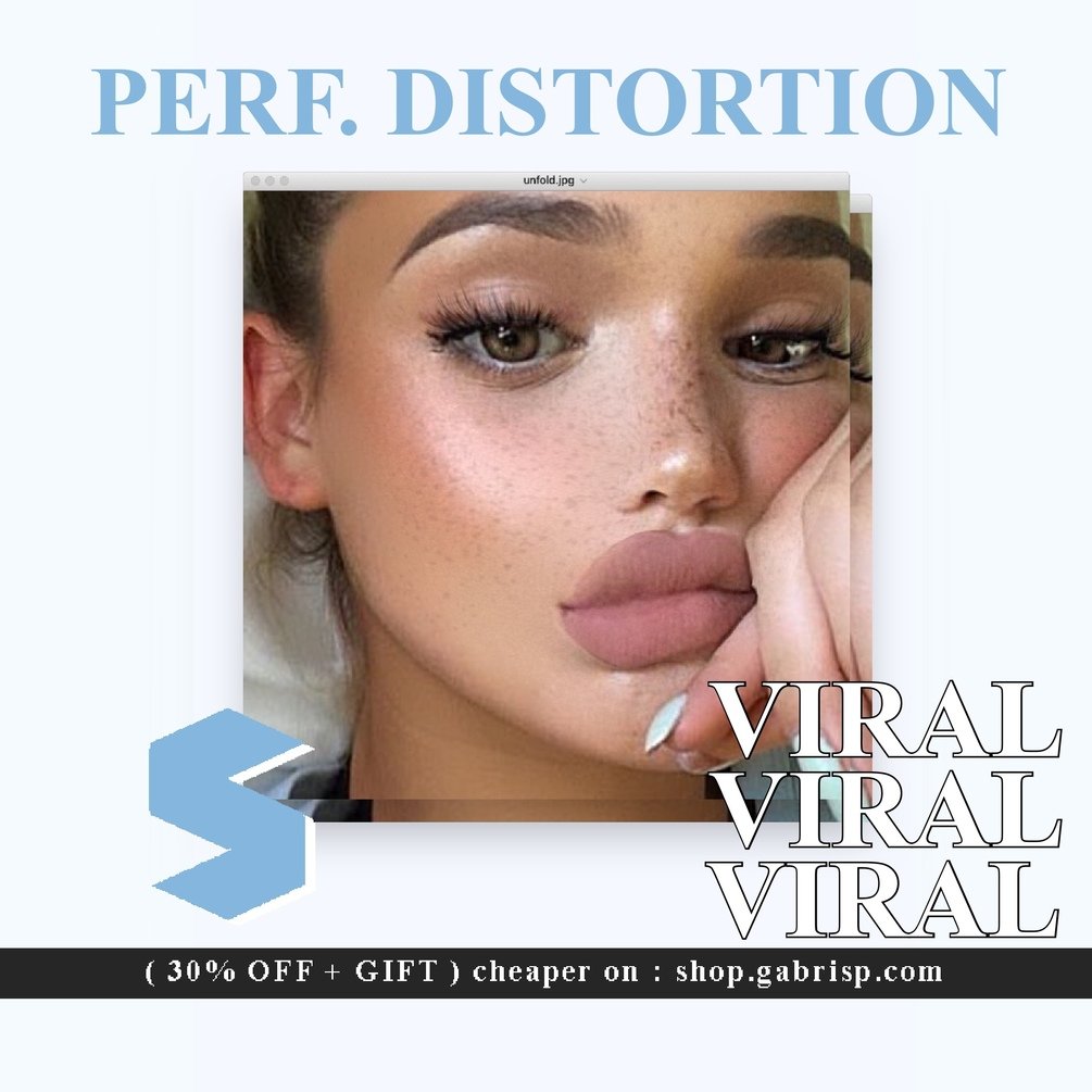 Spark Ar Make Up - Perfect Distortion by @gabrisp