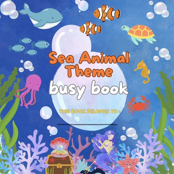 Sea Animals Busy Book