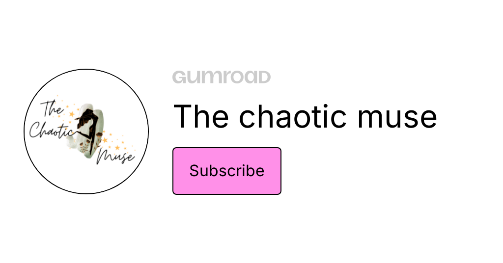 The chaotic muse