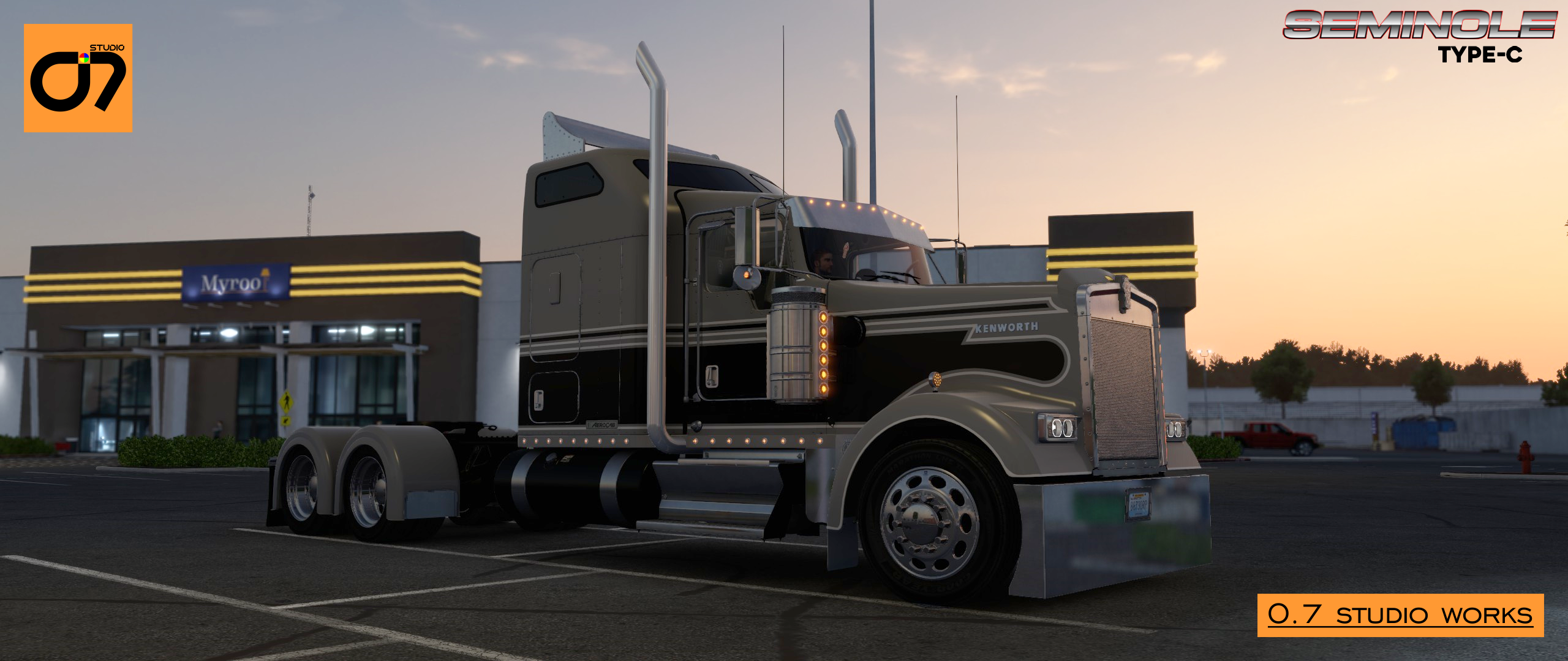 Kenworth W900L Seminole Paint Schemes