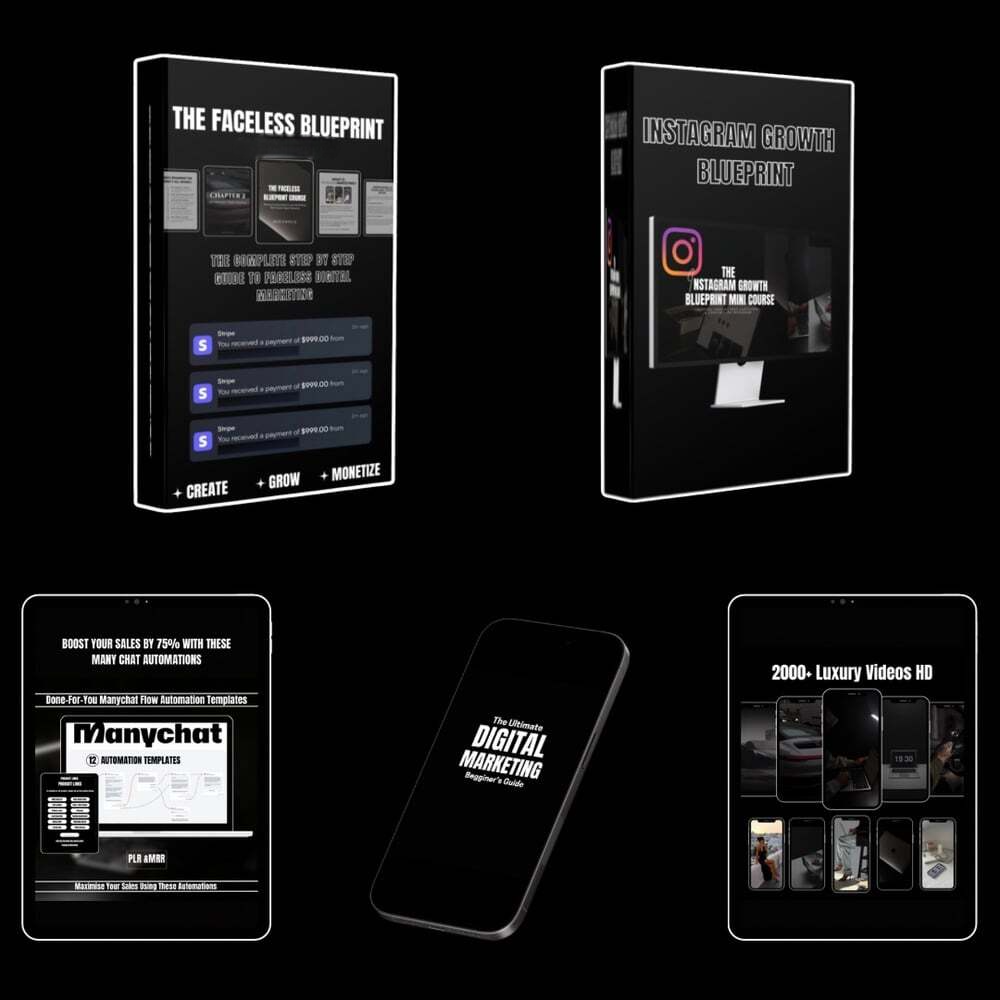 Ultimate Faceless Creator Bundle (PLR)