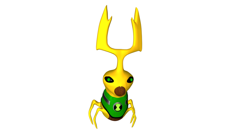 Ball Weevil Omniverse Alien 3d Model (full rig)