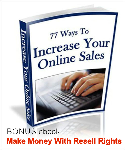 77 Ways To Increase Your Online Sales (MRR licence)